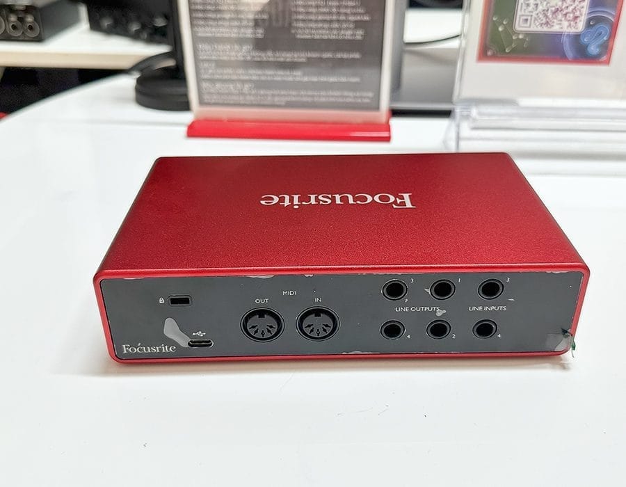 Sound card Focusrite 4i4 gen 3 cũ - KHANGMINHAUDIO.COM