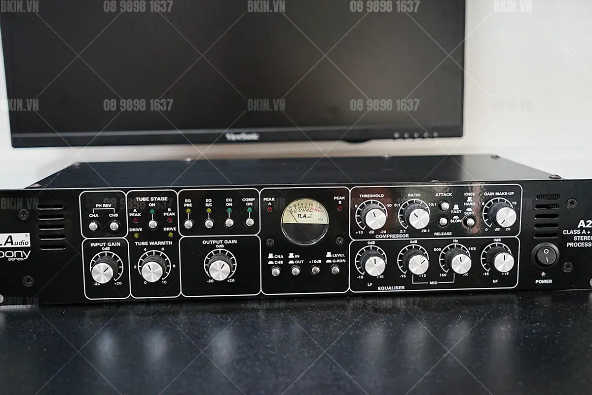 TL Audio A2 Class A Stereo EQ và Comp Channel Strip - KHANGMINHAUDIO.COM